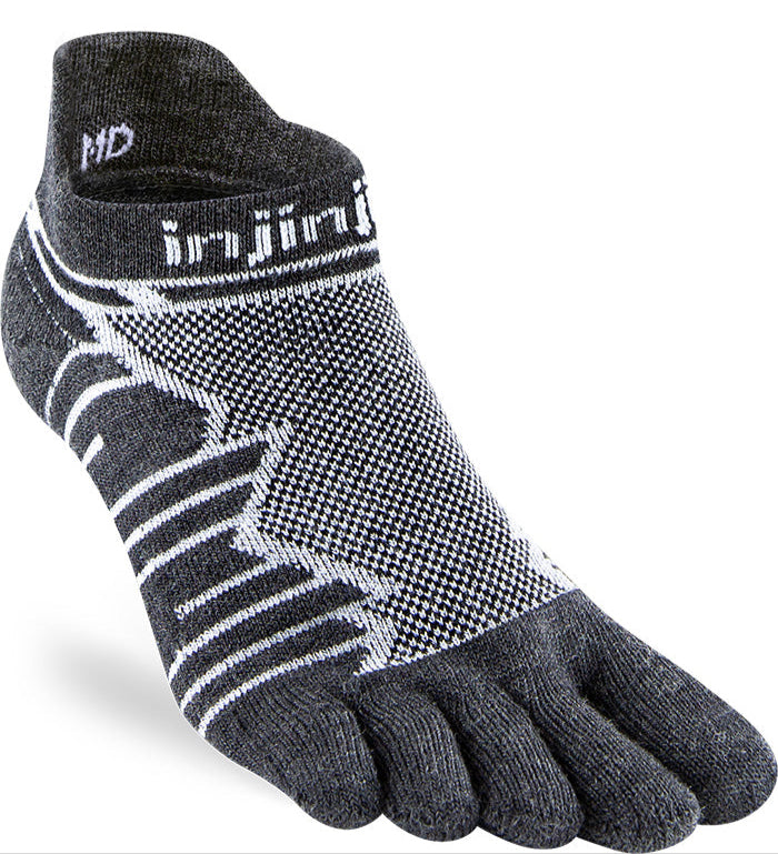 Injinji Ultra Run Wool No Show Running Toe Socks – SockGeek.com